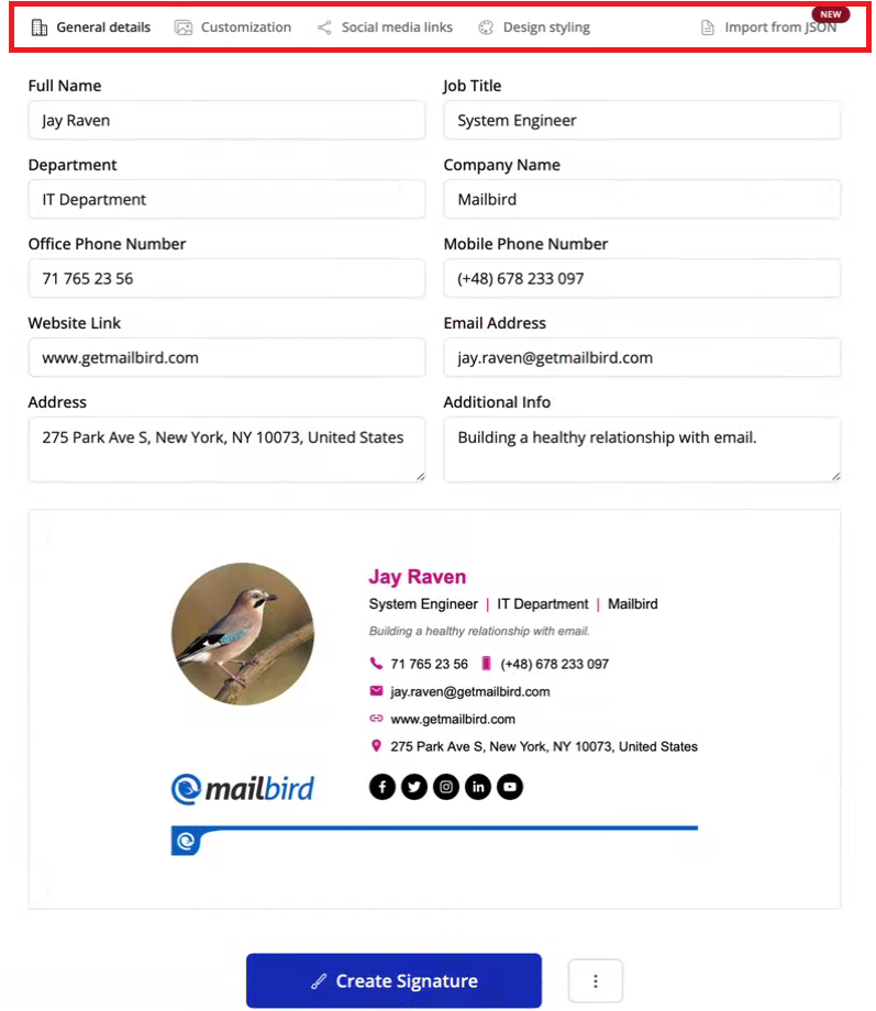 How to Create a Signature Using Flamingo in Mailbird for Mac – Mailbird for Mac (macOS)